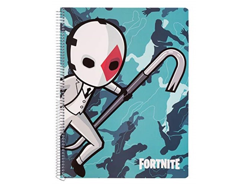 Okładka na notes Polipropylen A4 5 x 5 Mikroperforacja Fortnite 2 ...