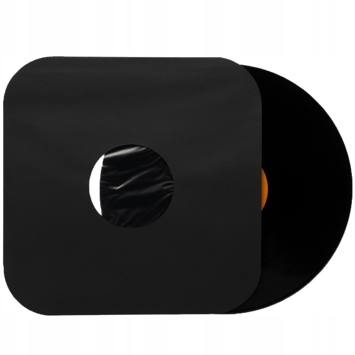 Okładki koperty papierowe na winyle PREMIUM Czarne LP 12" Zaokrąglone ...