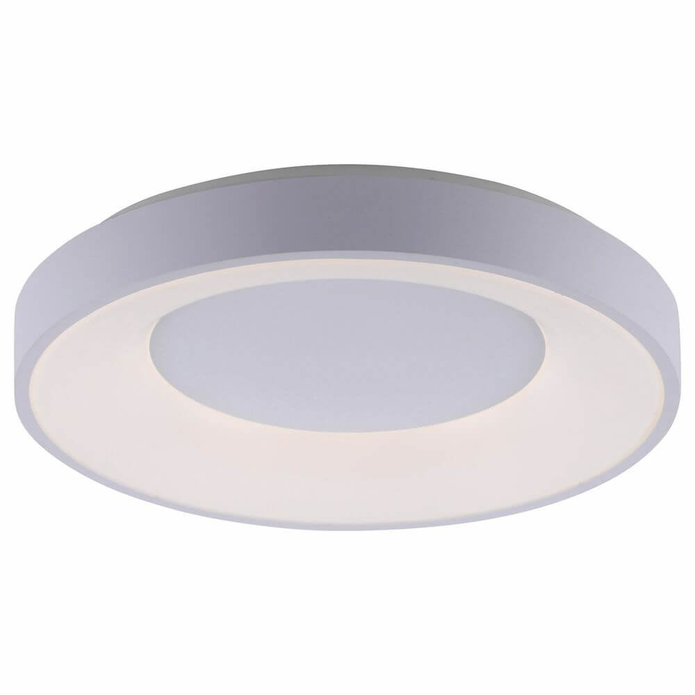 Okrągła Lampa sufitowa Anika do holu LED 26,5W biała - Zuma Line ...