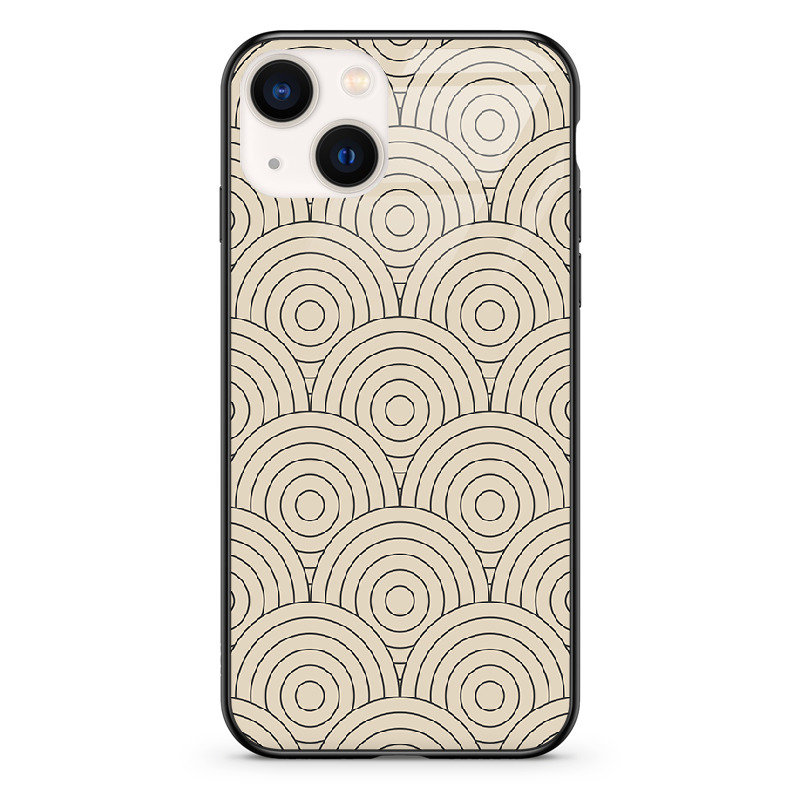 Okręgi beż - iPhone 13 Etui szklane [TIF 51A] - PieceofCase | Sklep ...
