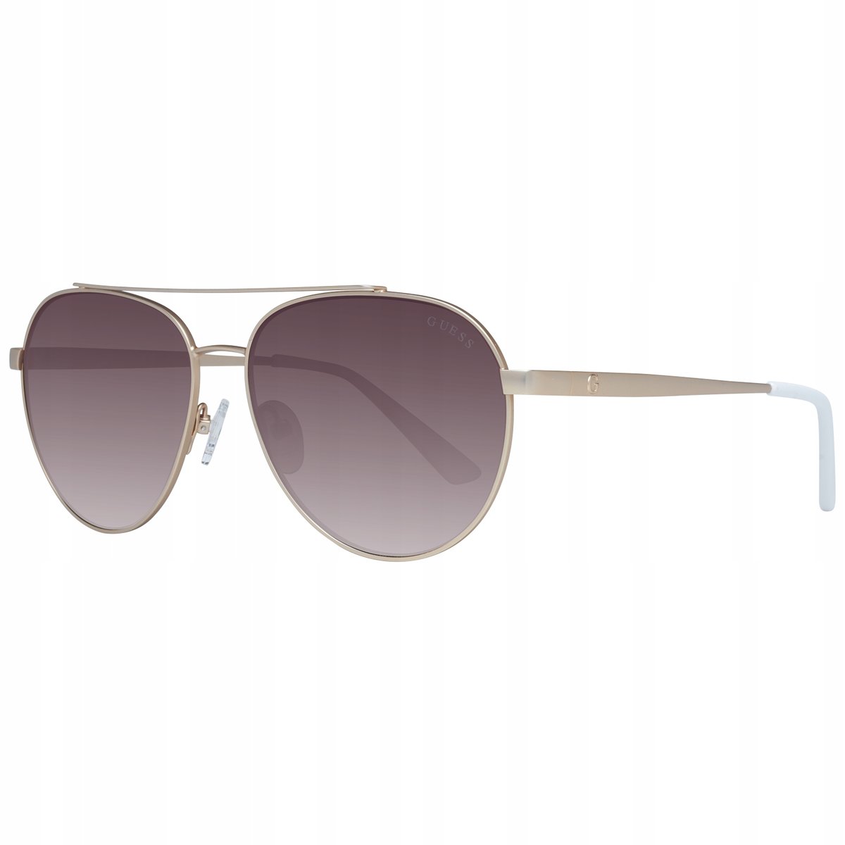Okulary przeciwsłoneczne damskie Guess GF6139/S 32F - GUESS | Moda Sklep EMPIK.COM
