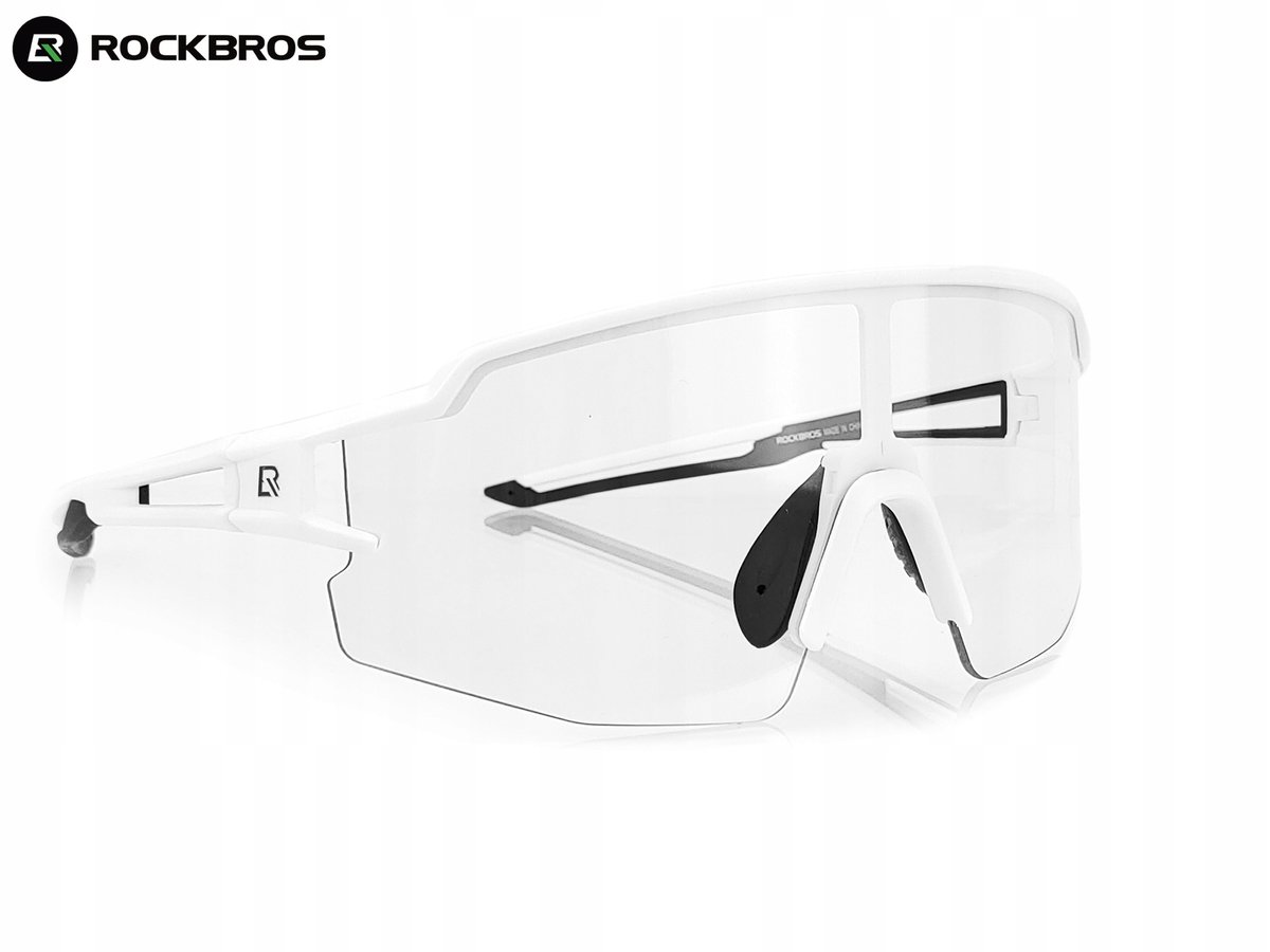 Okulary rowerowe fotochromowe ROCKBROS 10172 + wkładka korekcyjna - etui - Inna marka | Sport ...
