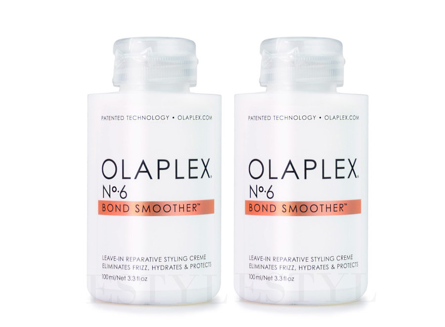 Olaplex Bond Smoother No.6, Zestaw: odbudowujący krem stylizujący bez ...