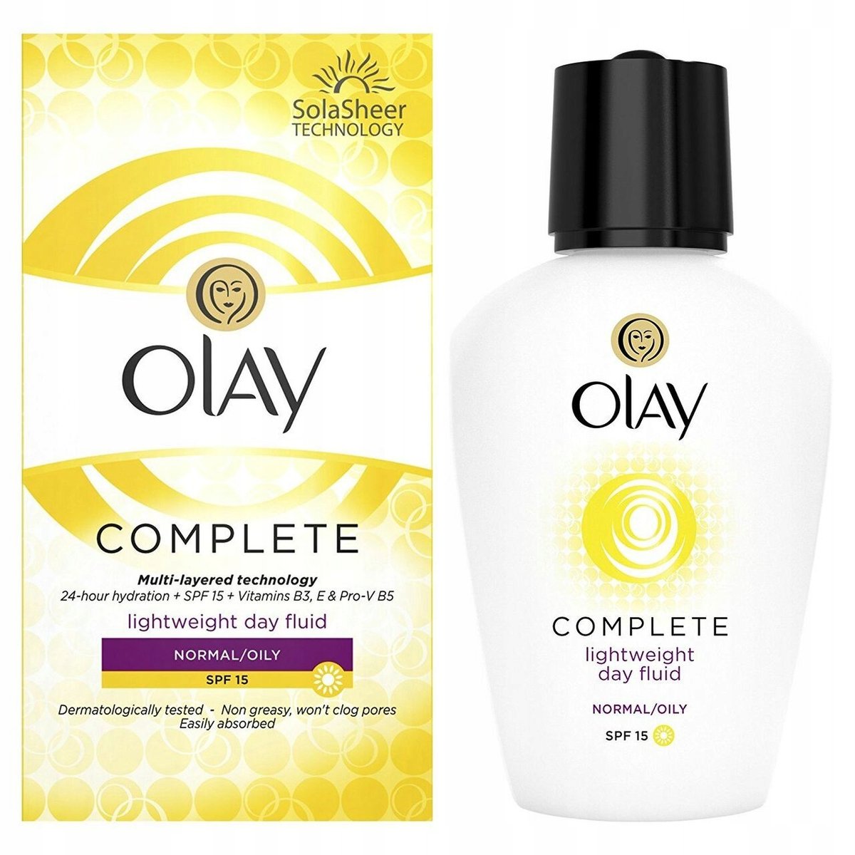 Olay Complete Care Day UV Fluid 100 ml krem normal | Sklep EMPIK.COM