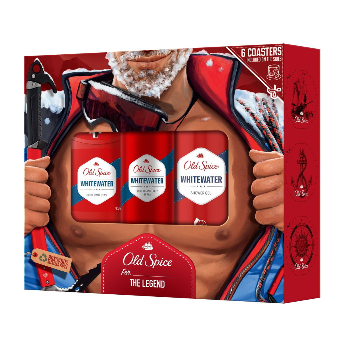 Old Spice, Whitewater, Zestaw kosmetyków do pielęgnacji, 3 szt. | Sklep ...