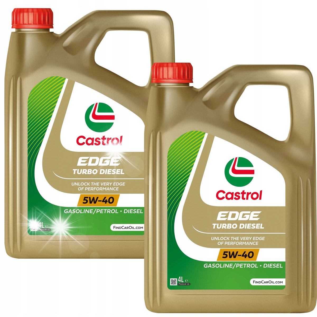 Olej Castrol Edge 5W-40 PC Turbo Diesel 4L + 4L - Inna marka ...