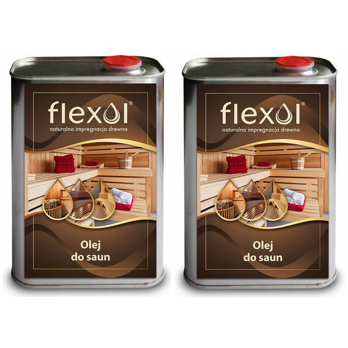 Olej Do Impregnacji Drewna W Saunie 2L - Flexol | Sklep EMPIK.COM