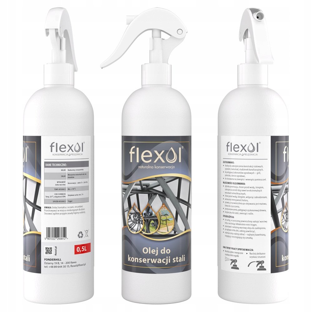 Olej do konserwacji stali 0,5L TRIGGER FLEXOL - Flexol | Sklep EMPIK.COM
