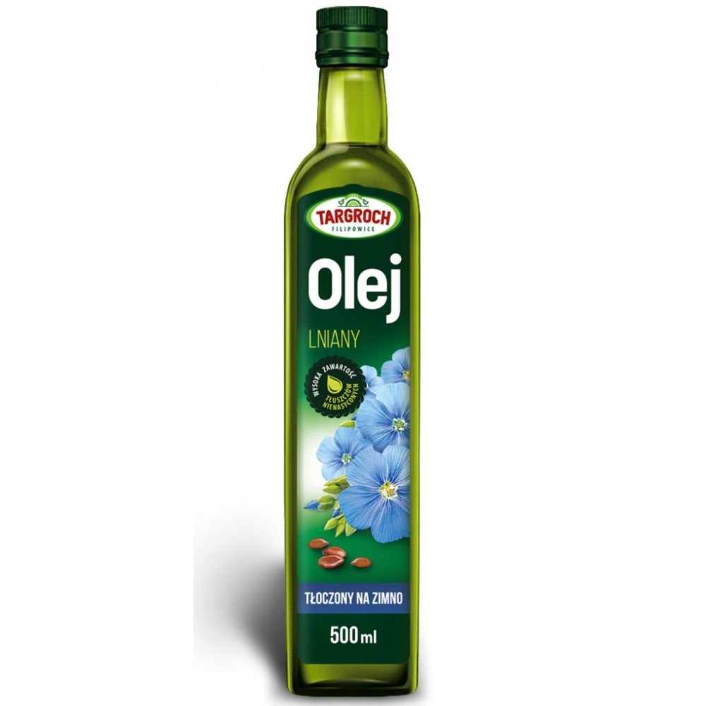 Olej Lniany 500 ml - Targroch - Targroch | Sklep EMPIK.COM