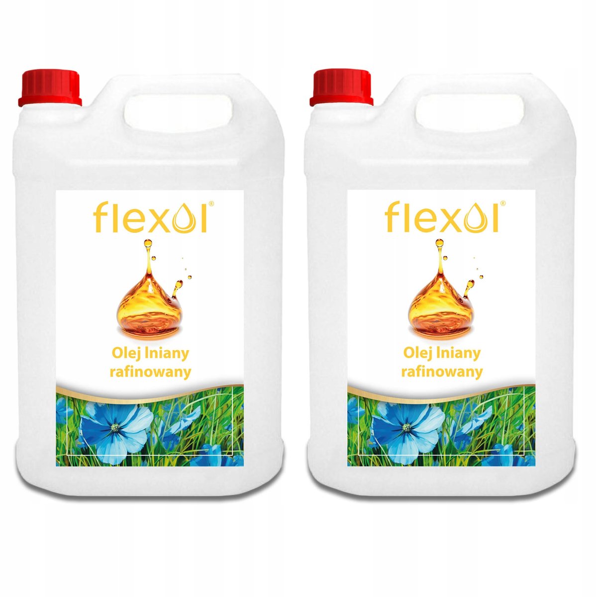 Olej lniany rafinowany 10L FLEXOL - Flexol | Sklep EMPIK.COM