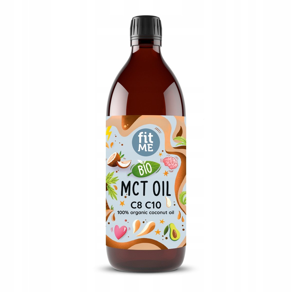 Olej MCT BIO 500 ml - fitME | Sklep EMPIK.COM