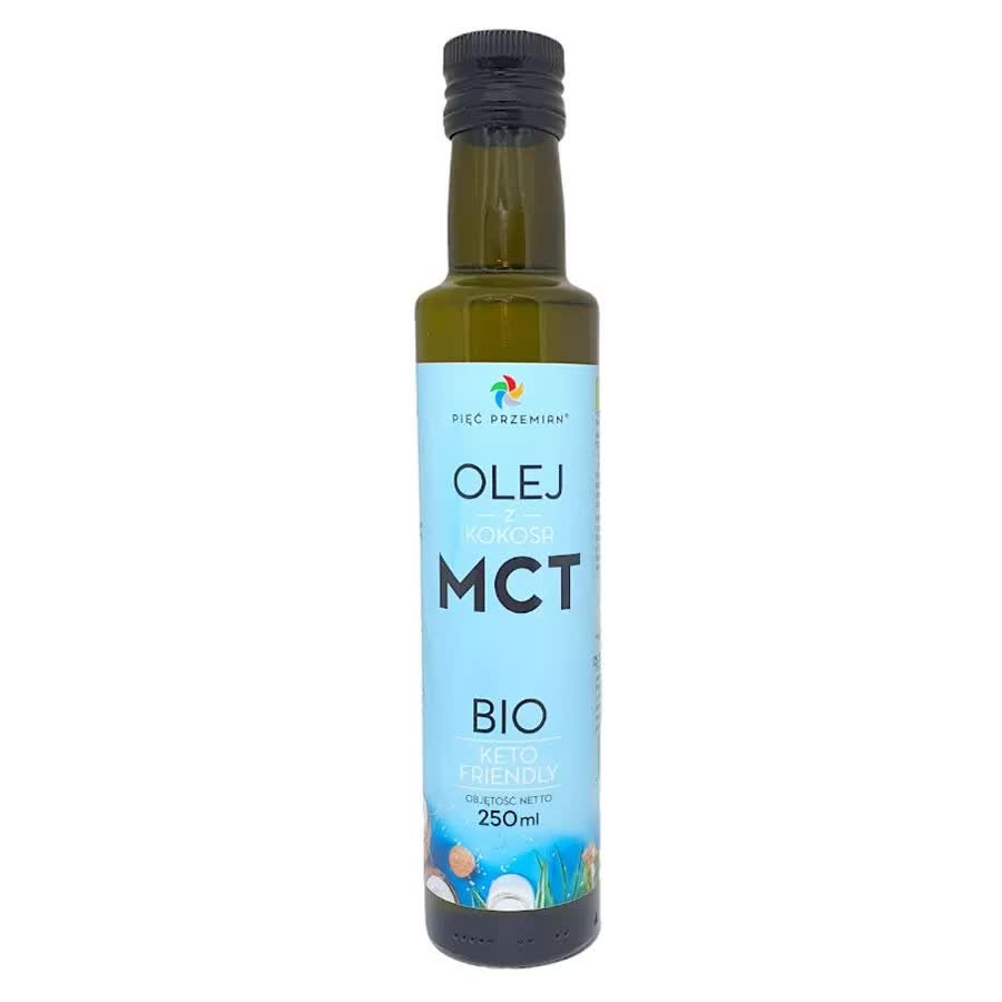 Olej MCT z Kokosa BIO Pięć Przemian, 250 ml | Sklep EMPIK.COM