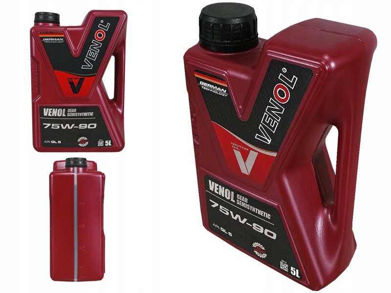 OLEJ PRZEKŁADNIOWY VENOL GEAR GL-5 75W90 5L - Inna marka | Motoryzacja ...