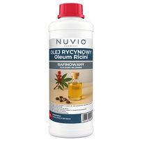 Olej rycynowy 1L rafinowany Nuvio - NUVIO | Sklep EMPIK.COM