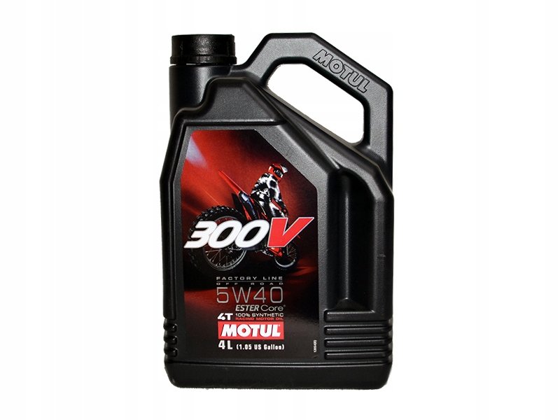 Olej Silnikowy Motul 300V Factoryline Off Road, 5W40, 4L - MOTUL | Motoryzacja EMPIK
