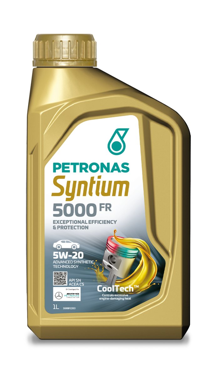 Olej Silnikowy PETRONAS Syntium 5000 FR ACEA C5 5W-20 SN 1L - Petronas ...