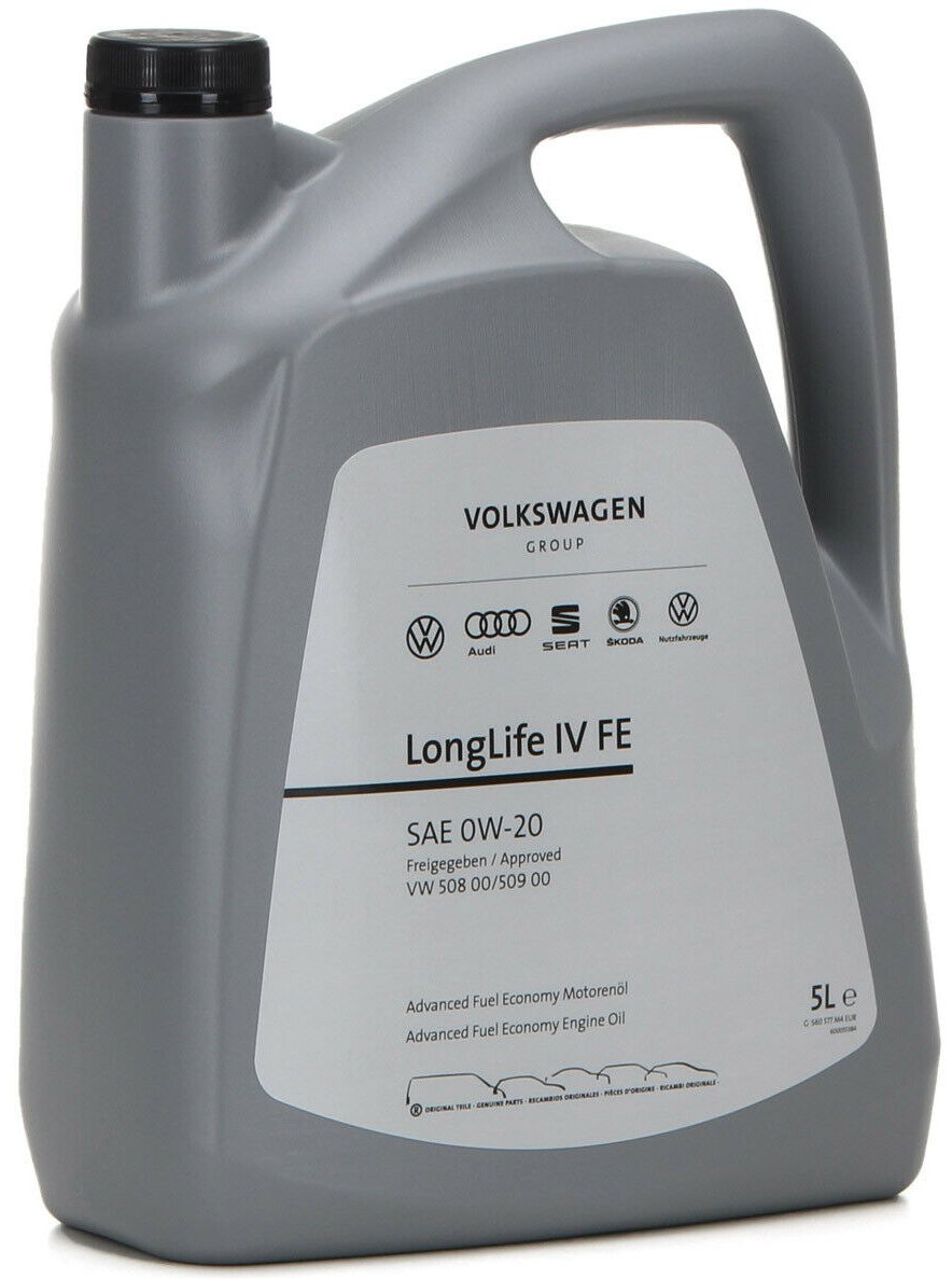 Olej Syntetyczny Vw Skoda Audi Seat Cupra Longlife Iv Fe 0W20 5L ...