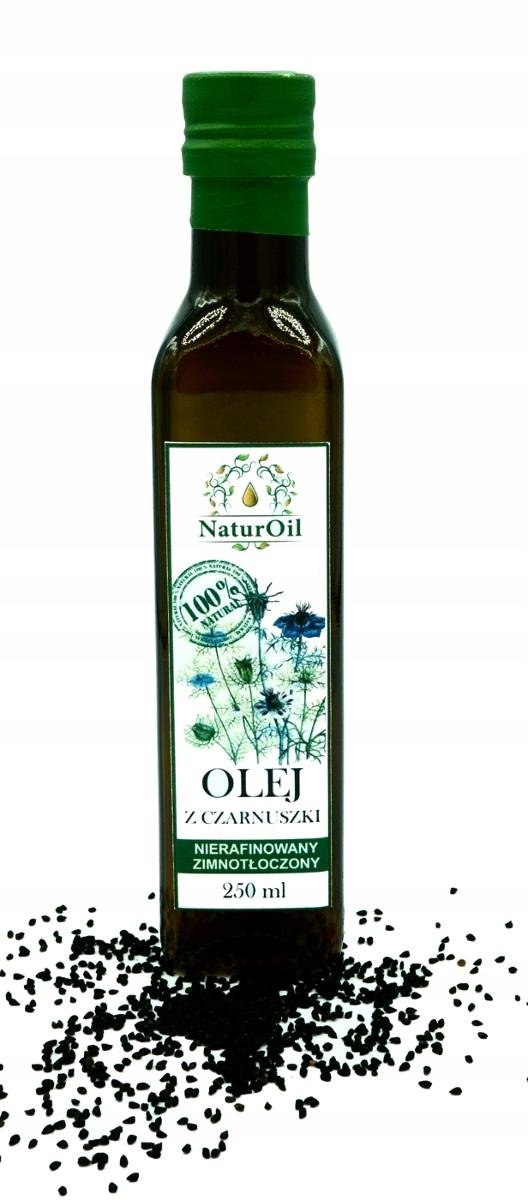 Olej z czarnuszki PREMIUM 250ml NaturOil - Naturini | Sklep EMPIK.COM