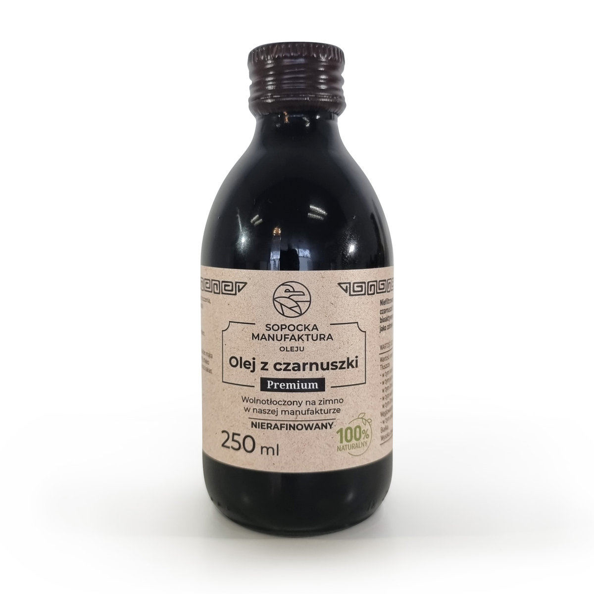 Olej Z Czarnuszki Premium Tłoczony Na Zimno 250 Ml - Inna marka | Sklep EMPIK.COM