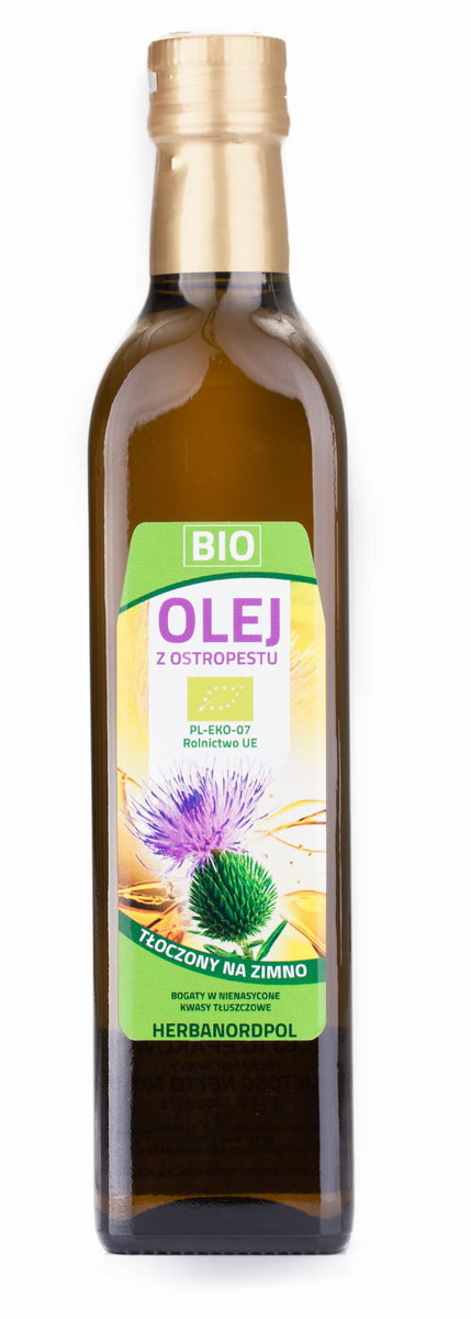 Olej z Ostropestu BIO Odmiany SILMA 250ML - Herbanordpol | Sklep EMPIK.COM