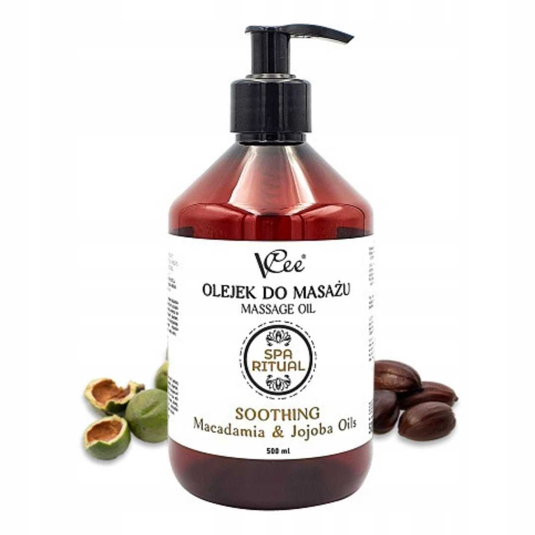 OLEJEK DO MASAŻU MAKADAMIA I OLEJ JOJOBA VCEE 500ML - Inny producent | Sport Sklep EMPIK.COM