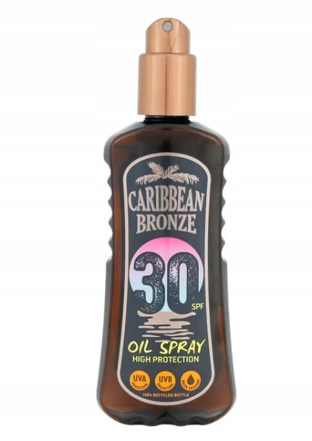 Olejek do opalania Caribbean Bronze 30 SPF 200 ml brązujący | Sklep EMPIK.COM