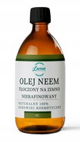 Olejek Neem Nierafinowany Naturalny Tłoczony na Zimno do Ciała Rośliny 1l | Sklep EMPIK.COM