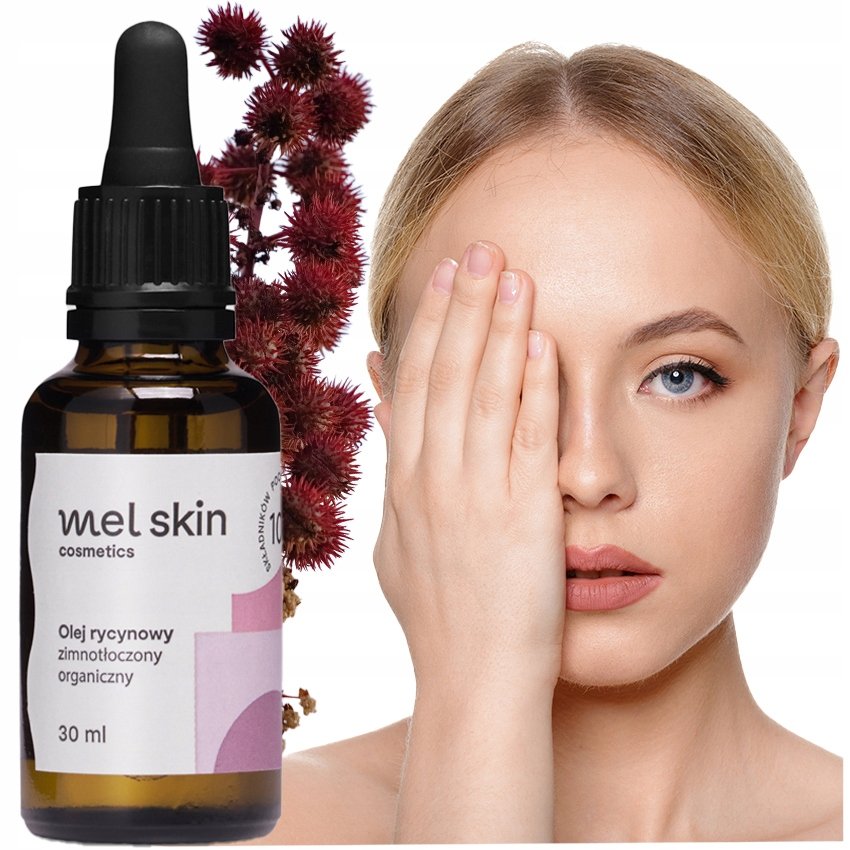 Olejek RYCYNOWY do paznokci skóry włosów regeneruje NATURALNY MEL SKIN | Sklep EMPIK.COM