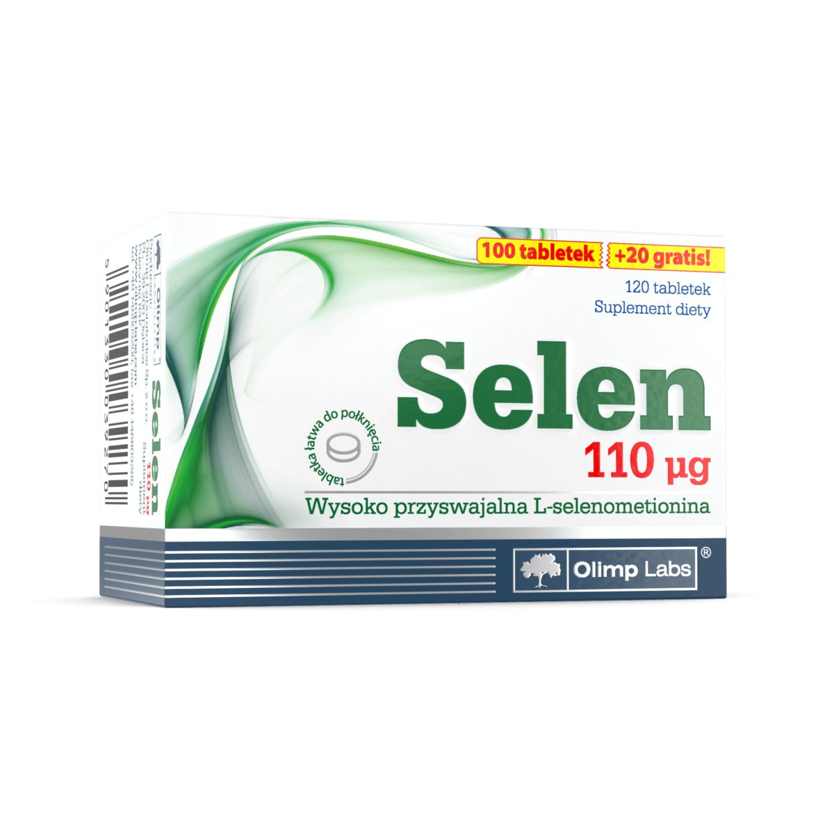 Olimp Selen 110 Mcg 120 Tabletek | Sklep EMPIK.COM