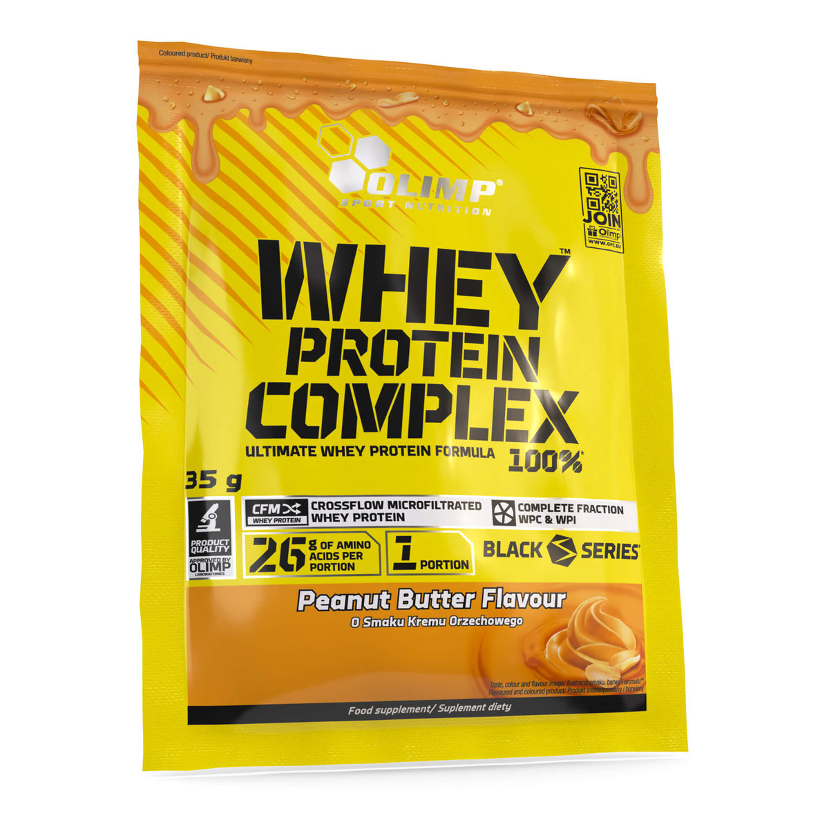 Olimp Whey Protein Complex 100% - 35 g - Masło orzechowe - Olimp ...