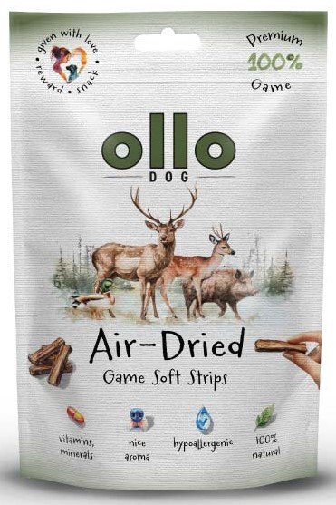 Ollo Air Dried Game Strips 80g - OLLO | Sklep EMPIK.COM