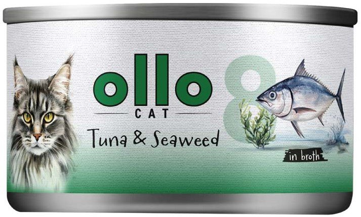 Ollo Cat 8 Tuna Seaweed 70g - OLLO | Sklep EMPIK.COM