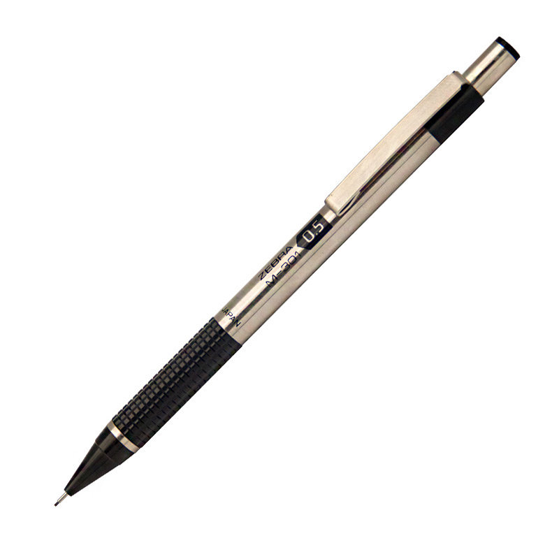 Ołówek Automatyczny Zebra M-301 Deluxe Steel 0.5mm - Zebra | Sklep ...