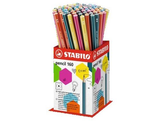 Ołówek STABILO 160 HB MIX Display 72 szt. Stabilo - Stabilo | Sklep ...