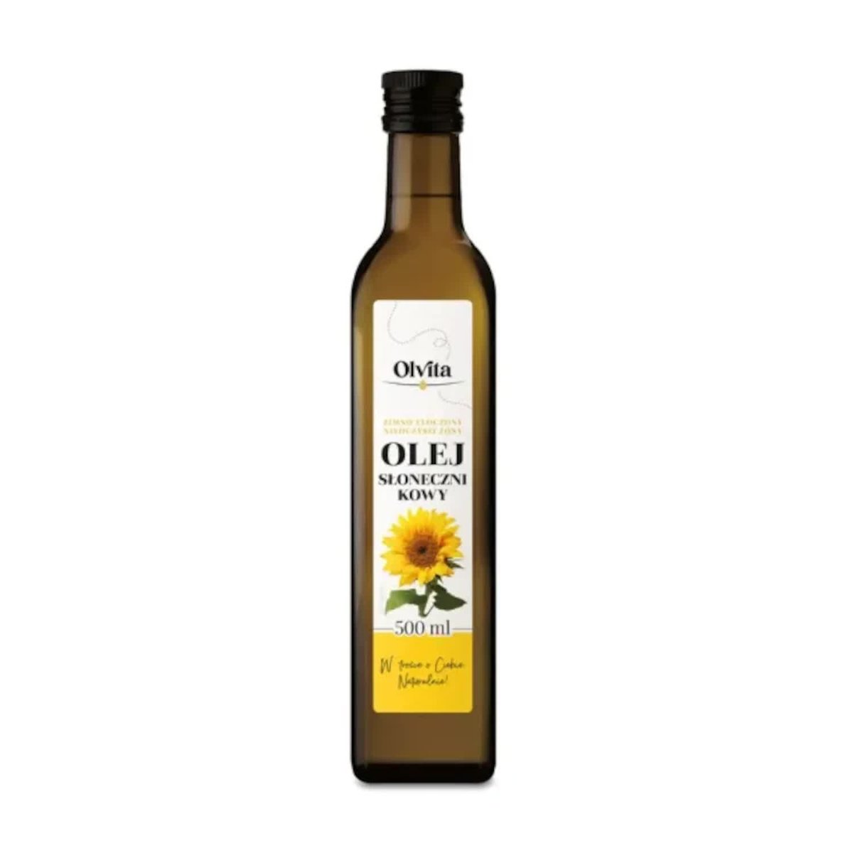 Olvita, Olej słonecznikowy, zimnotłoczony, 500 ml - Olvita | Sklep EMPIK.COM