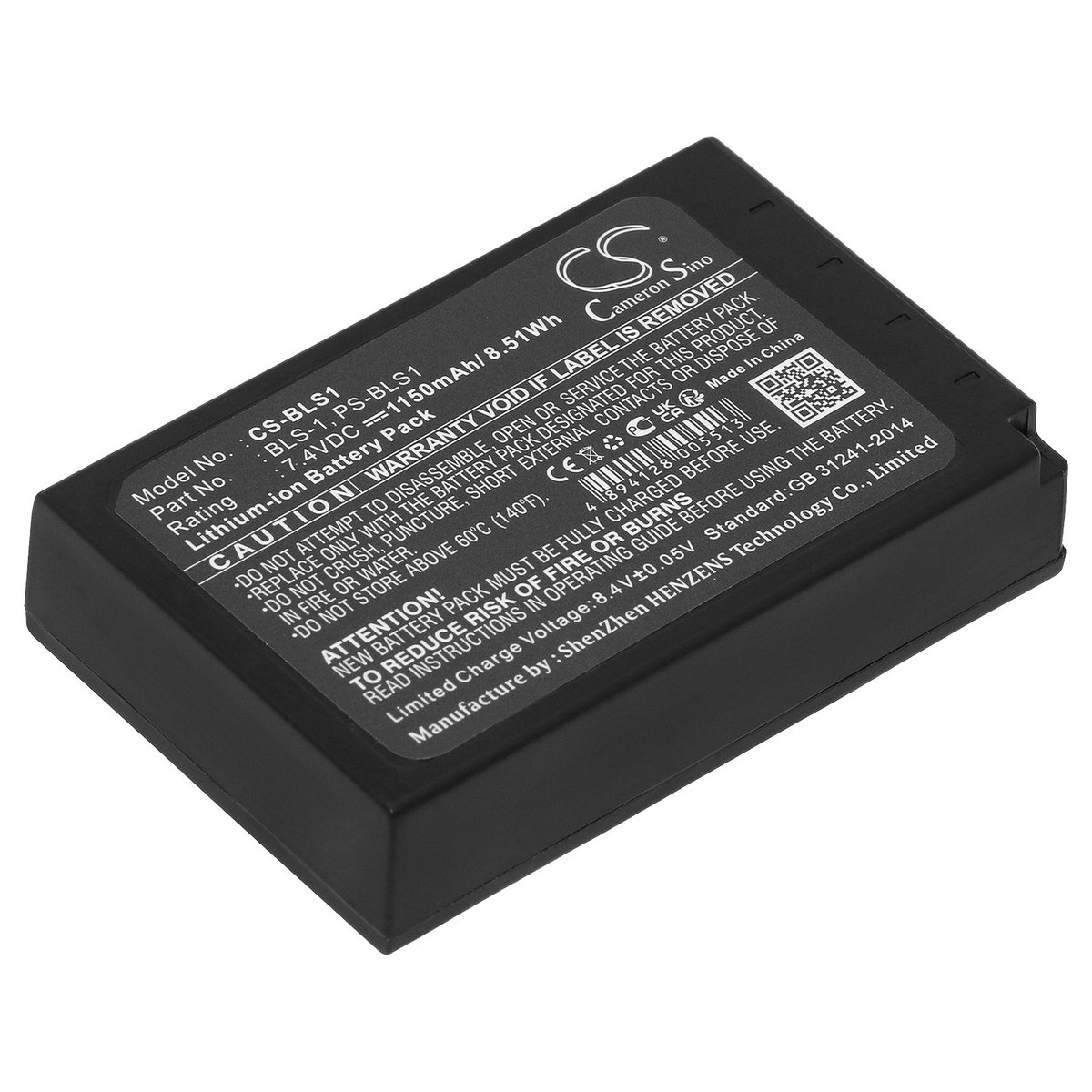 Olympus Bls-1 Li-Ion 1150Mah 8.51Wh 7.4V (Cameron Sino) - Inna marka ...
