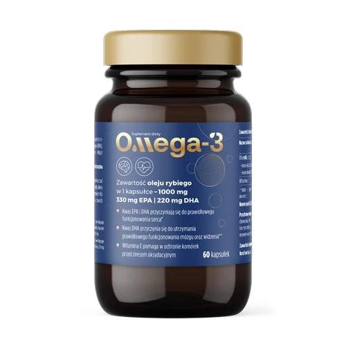 Omega-3, Suplement diety, 60 kaps. | Sklep EMPIK.COM