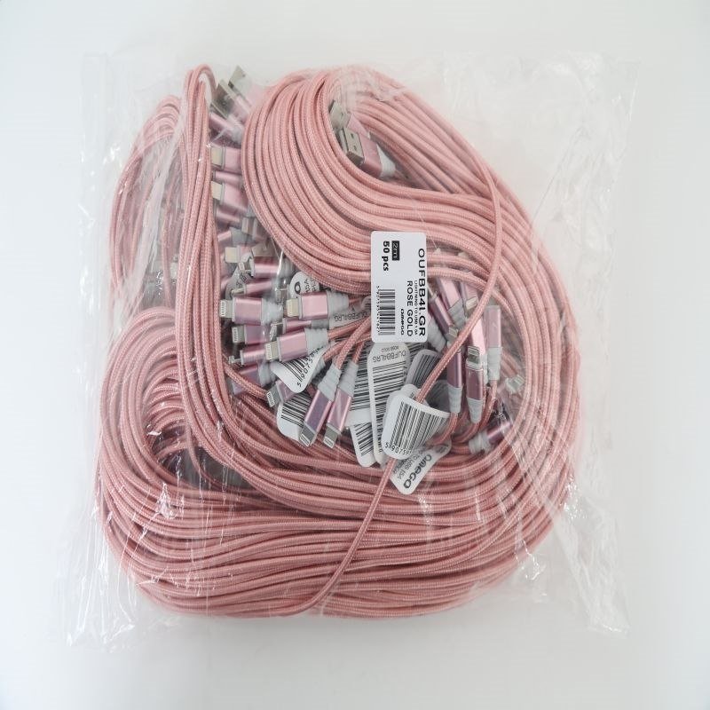 Omega Boa Fabric Cable Kabel Braided Lightning To Usb 1,5A 118 Copper ...