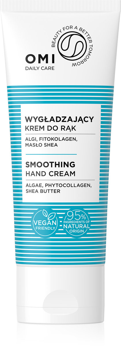 OMI, Wygładzający Krem Do Rąk Vegan, Algi, Fitokolagen, Masło Shea ...