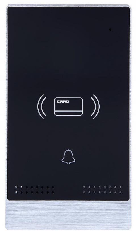 OMNICON Domofon GSM metalowy dla 8 abonentów Domofon GSM z RFID dla 1 ...