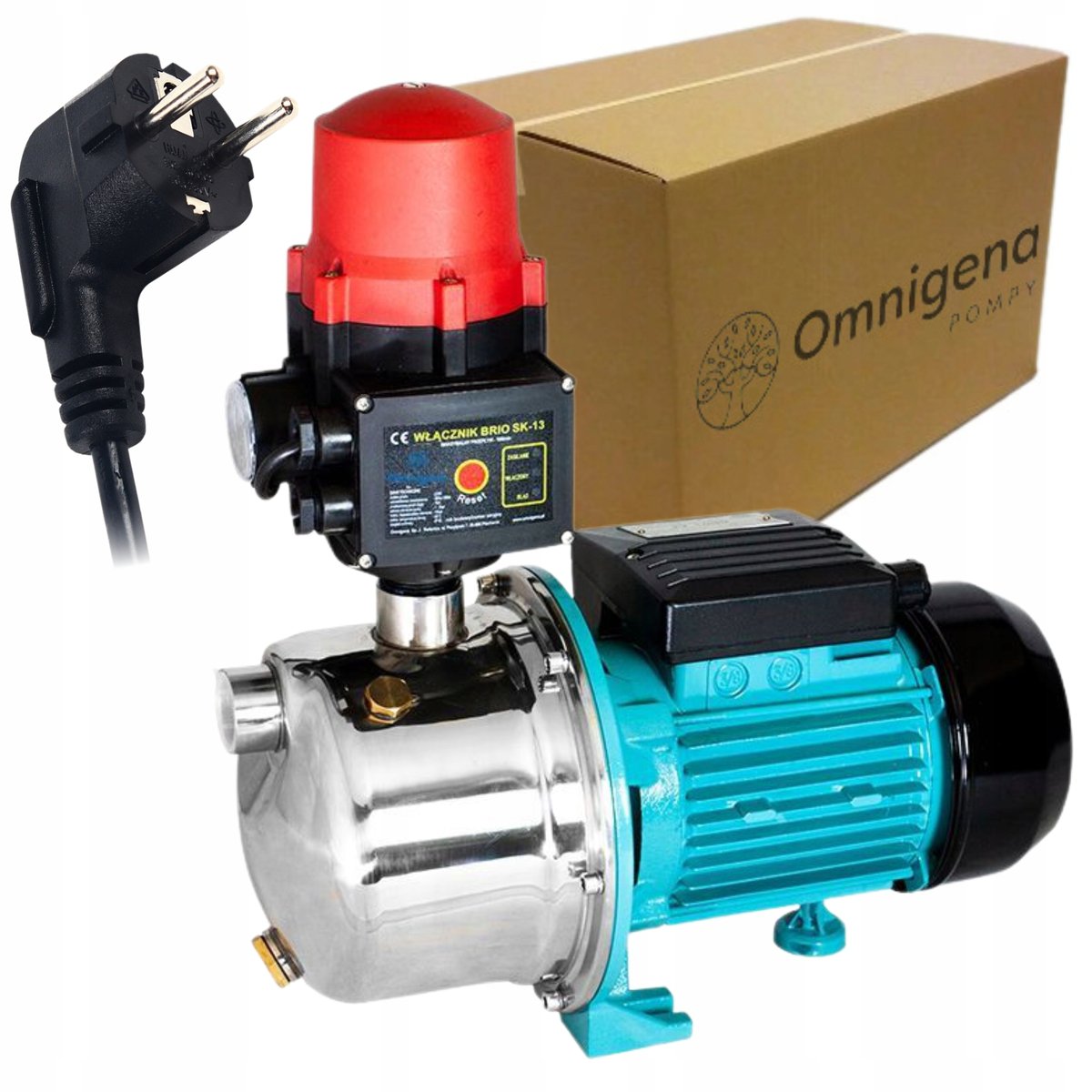 Omnigena Hydrofor Pompa Jy 1000 230V Zestaw Hydroforowy Brio Sk13 1,1Kw ...