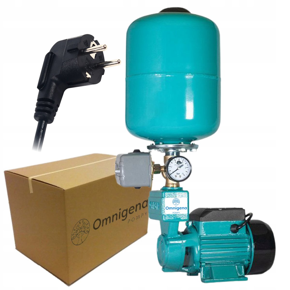 Omnigena Hydrofor Pompa Wz 750 230V Zestaw Hydroforowy Na Zbiorniku 8L ...