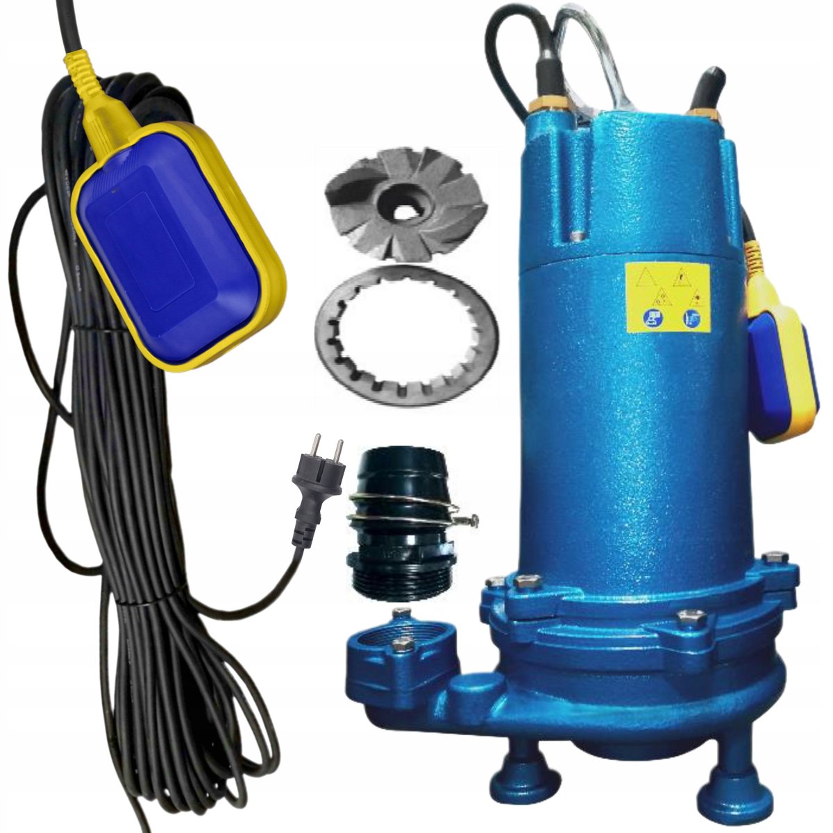 OMNIGENA POMPA ZATAPIALNA ROZDRABNIACZ WQ 12-30-2,2 PREMIUM 230V 2200W ...