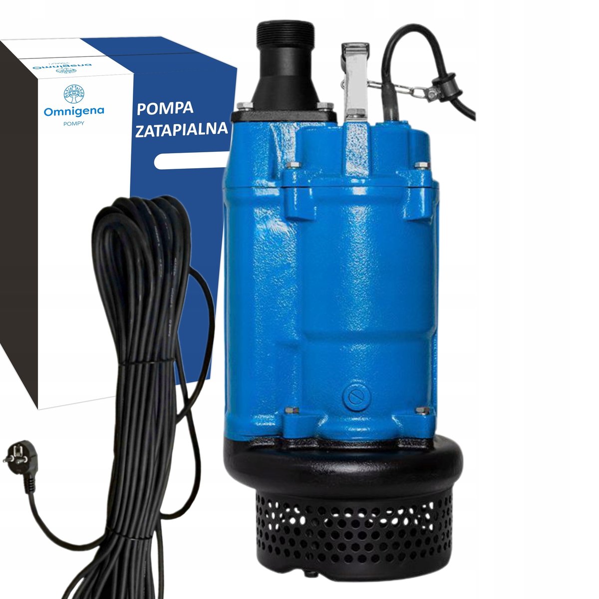 OMNIGENA POMPA ZATAPIALNA SZAMBA WQ 27-22-1,5 PREMIUM 400V 1500W +8m K ...