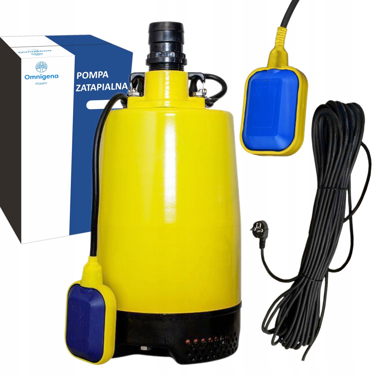 OMNIGENA POMPA ZATAPIALNA SZAMBA WQ DFU 15-12-1,1 PREMIUM 230V 1100W ...