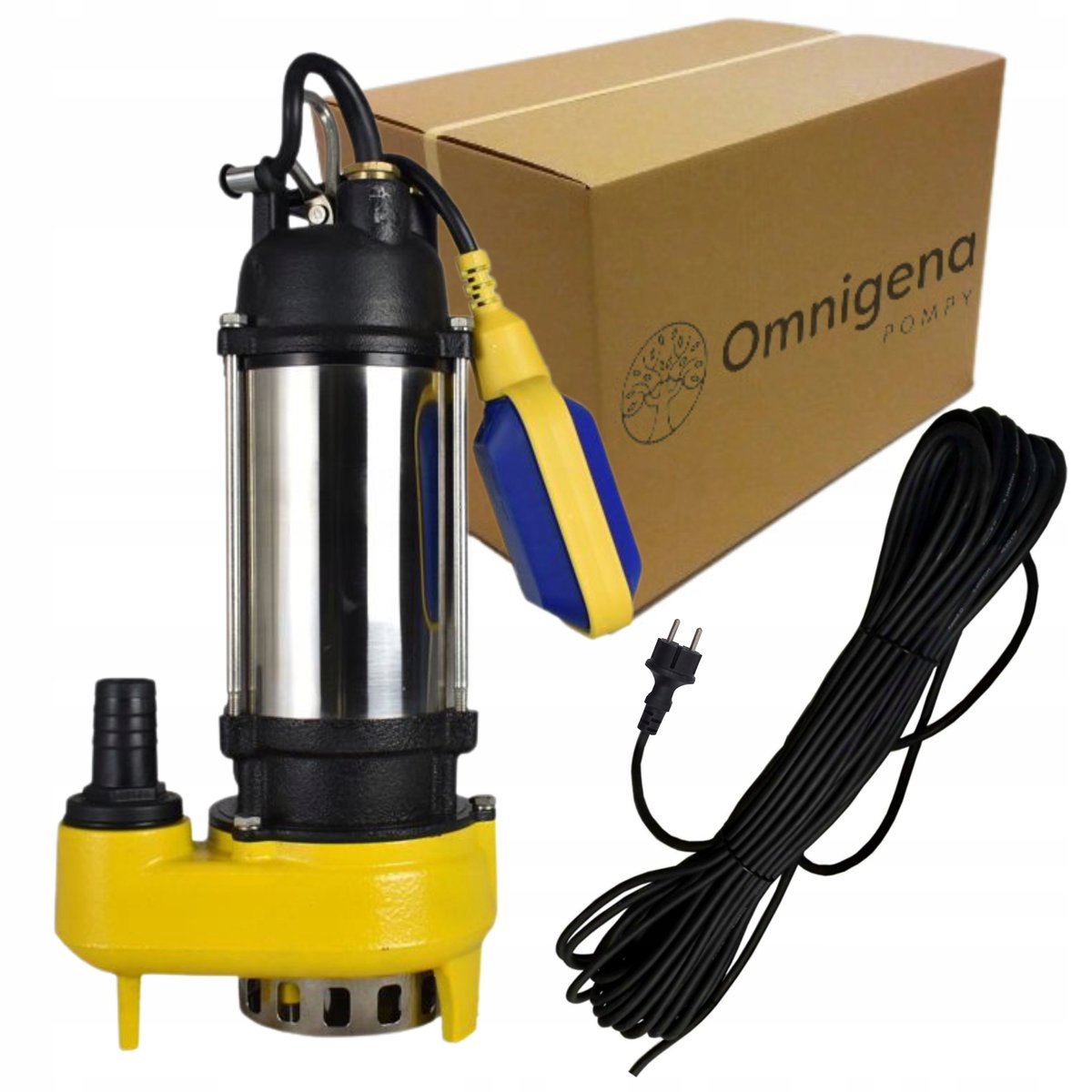 Omnigena Pompa Zatapialna Wq 180 Eco 230V 180W Do Wody Brudnej Pływak ...