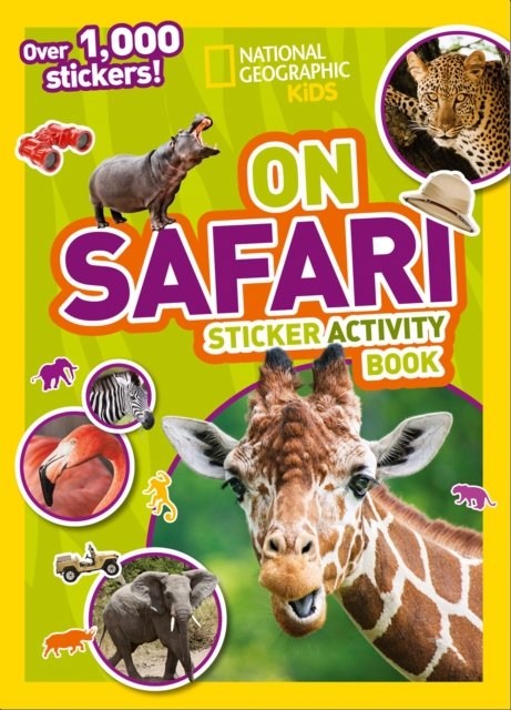 On Safari Sticker Activity Book: Over 1,000 Stickers! - Opracowanie ...