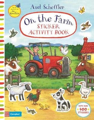 On The Farm Sticker Activity Book - Opracowanie zbiorowe | Książka w Empik