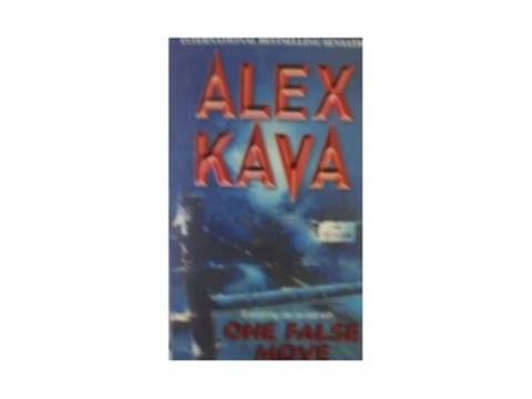 ONE FALSE MOVE - Kava Alex | Książka w Empik