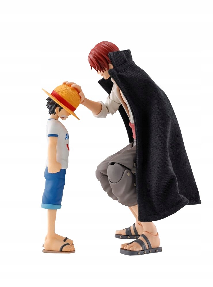 One Piece: 2-Pack Shanks & Monkey D. Luffy - S.H.Figuarts 18 cm ...